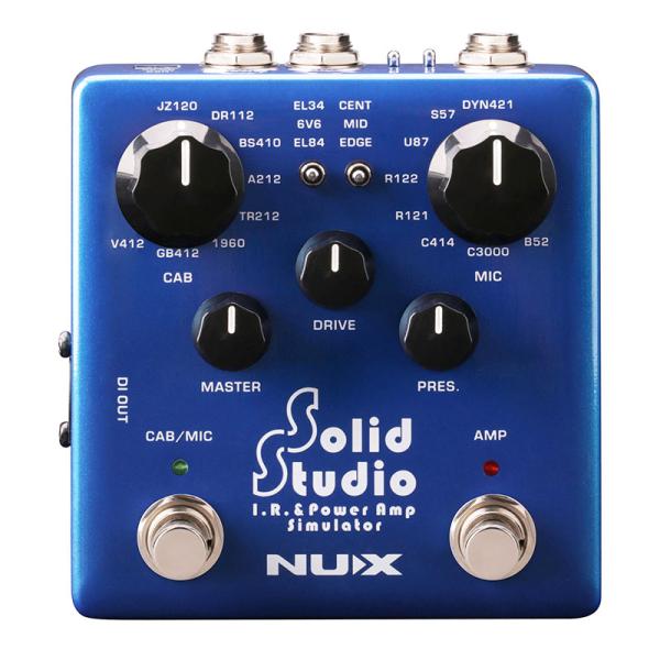 IR &amp; パワーアンプシミュレーターSolid StudioSolid Studioは8種類のスピーカーキャビネット、8種類のマイクロフォン、3つのマイキング設定、3種のパワーチューブ（真空管）をシミュレート。それらを組み合わせて多...