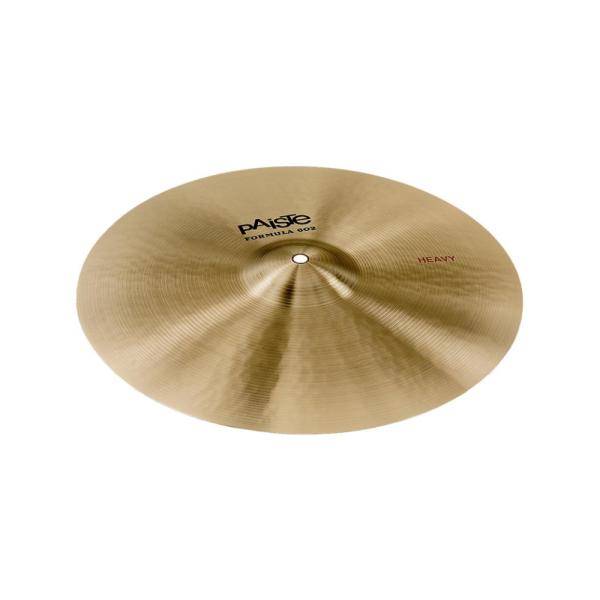 Paiste Formula 602 Classic シリーズ「Heavy（ヘビー）」は、ブライトでパワフル、爆発的なアタックが特徴。ソリッドで存在感のあるクラッシュサウンドとブライトでクリアなピングサウンドをもつ多機能なシンバルです。サイ...