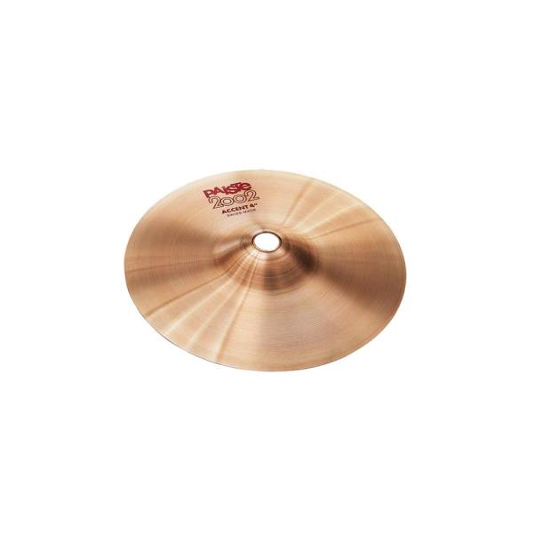 Paiste 2002 Accent Cymbal（アクセントシンバル）は、 柔らかく渦巻くようなオーバートーンと、アンダートーンを備えたセンタートーンが特徴です。非常にレスポンスがよく、アタックは わずかに砕け散るような爆発的で、フェード...