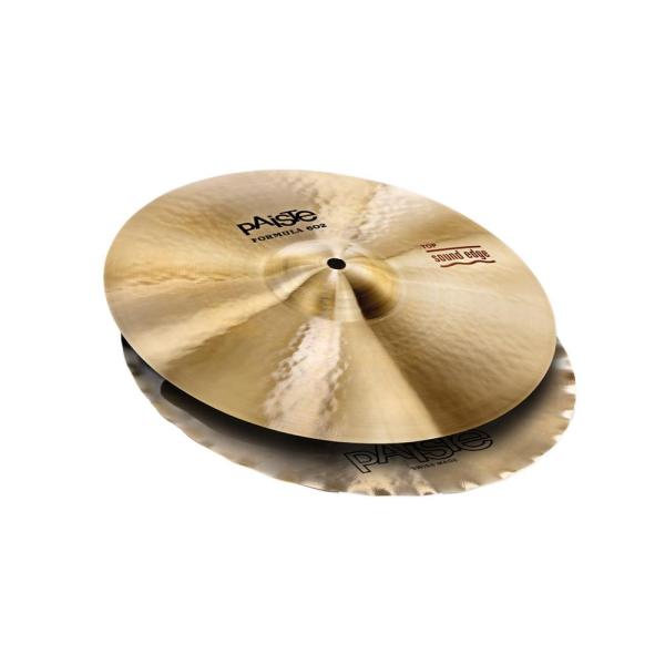 Paiste Formula 602 Classic シリーズ「Sound Edge Hi-Hat（サウンドエッジ・ハイハット）」は、エネルギッシュで暖かみのあるオープン・サウンドと、軽やかでエアリーなチック・サウンドが魅力。あらゆるスタイ...