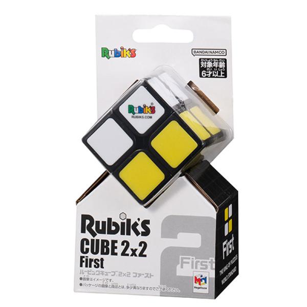 ルービックキューブの入門編2×2キューブ！パネルが2色構成になっているので、通常の2×2キューブより揃えやすくなっています。2色でそろえることが出来たあとは、付属のステッカーを貼って、段階的に難易度を上げていくこともできます。【商品サイズ】...