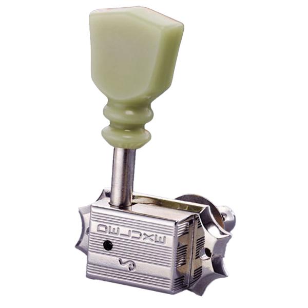 オールディーなグリーンパール・アクリル・ボタン。シャーラーのテクノロジーを注入、ロートマチックに迫るクオリティ。3対3。※写真のカラーは撮影の都合上、実際の商品と多少異なることがあります。ボタンの色はST6K-Ni、ST6K Gibson-...