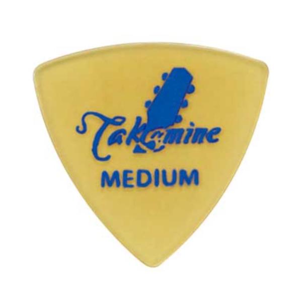 鼈甲の特性に最も近いテイストが得られる樹脂。ピック本体の反発に頼らないピッキングの方やトレモロのように細かい連続ピッキングに最適です。サイズ：0.8mm