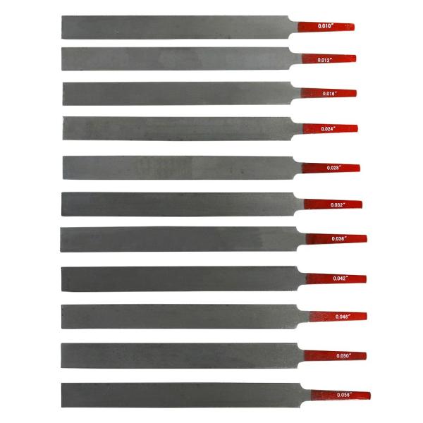 ナットファイル11本組ゲージ:.010″/ .013″/ .016″/ .024″/ .028″/ .032″/ .036″/ .042″/ .046″/ .050″/ .056″本製品はリペアショップや楽器店のリペア部門などの専門家による...