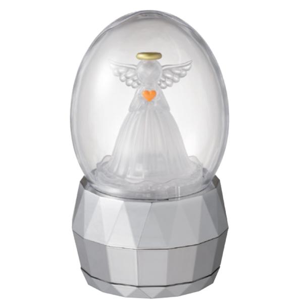 【YJ001E FHA】オレンジ 曲目:糸 3色に点灯 ！光ドームNEOオルゴール 18弁 クリスマス 誕生日 プレゼント 可愛い かわいい ギフト インテリア おしゃれ 記念 女性 オルゴール ニデック Nidec ミニチュア 小学生 中...