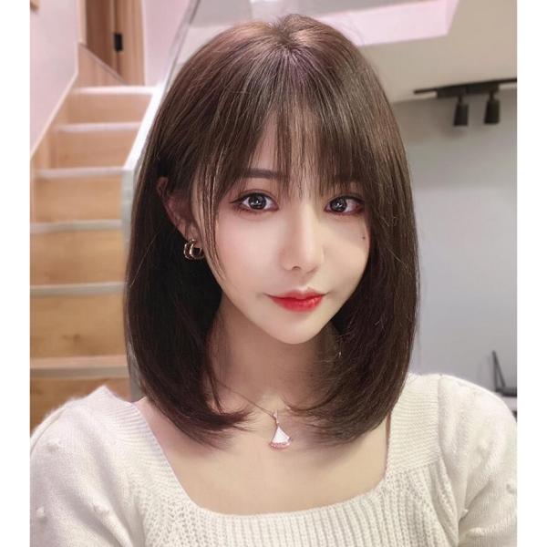 【商品内容】100%人毛ウィッグ、専用ネット（付き）【発送予定】 【商品特徴】人毛感覚の自然な髪質、超軽量、長時間被っても疲れないフルウィッグです。100%人毛を使用しますから、光沢、手触り、質感が超リアルで自然に仕上げます。抗菌ネットを使...