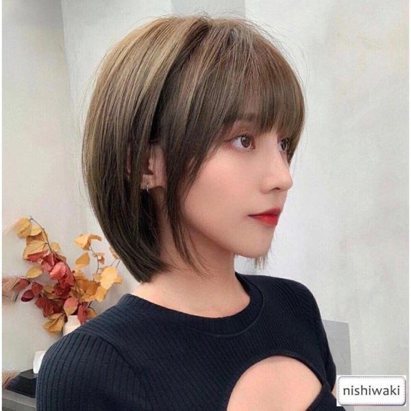 【商品状態】新品未使用【商品内容】100%人毛ウィッグ、専用ネット（付き）【サイズ-CM】フリーサイズ  （後：30ＣＭ）【商品特徴】人毛感覚の自然な髪質、軽量、長時間被っても疲れないフルウィッグです。100%人毛を使用しますから、光沢 -...