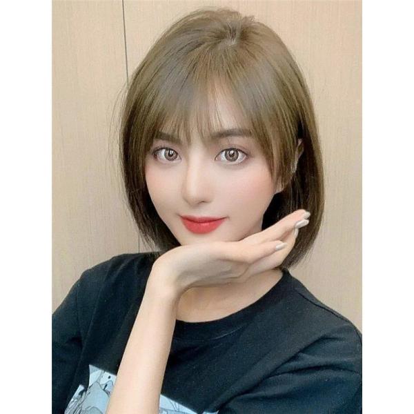 商品詳細：カラー：/A01/A02サイズ：/長さ30cm調整可で！人毛感覚の自然な髪質、超軽量、長時間被っても疲れないフルウィッグです。100%人毛を使用しますから、光沢、手触り、質感が超リアルで自然に仕上げます。ネット驚きの軽さと爽やかな...