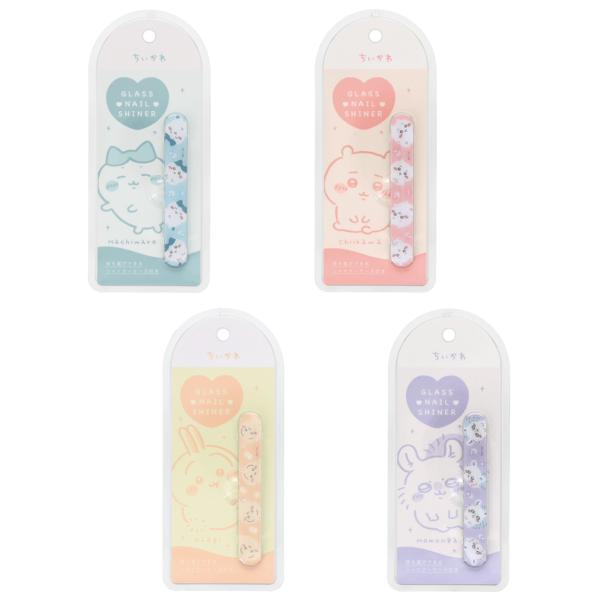 可愛いちいかわのネイルケアシリーズが新登場！ちいかわ ネイルケアシリーズガラスシャイナー持ち運びできるシャイナーケース付きおうちでも外でも楽しくネイルケア♪原産国：韓国【材質】本体／ガラス　ケース／ポリプロピレン本体サイズ：【単位：mm】W...