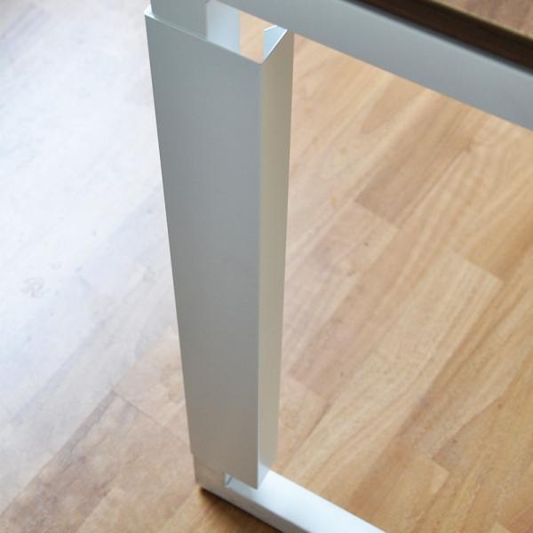 ■Garage fantoni GX-KCD 白 414601 【イタリア・ファントーニ製】（パソコンデスク・ワークデスク）【商品説明】スチール製のコードダクト。脚を覆うようにして取り付けます。はめ込むだけなので、取り付け、取り外しも簡単！...