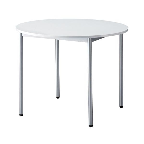 ■PLUS b-Foretサイドテーブル BF-9090N W4  331577【商品説明】多様なワークスタイルを実現するデスクシリーズ「b-Foret（ビーフォレット）」円形ワークテーブル直径900mmタイプ。丸型のテーブルはデスクサイド...