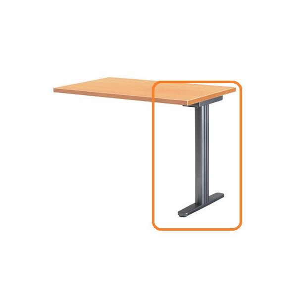 fantoniGTデスクのL字天板、L字連結をお持ちの方専用商品です。1本付属のみ。グレー:415171