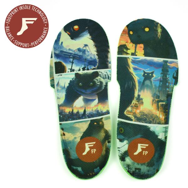 【GAMECHANGERS ELITE CUSTOM ORTHOTICS】オーブンで加熱する事により自分の足の形に形成し、クッション製はもちろん、度重なる衝撃によって本来直線上に位置するはずの関節の歪みを防ぎ、靭帯負傷、腰痛、関節痛、関節の...