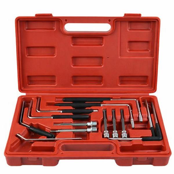 ■主な適合車種VW・AUDI・BENZ・BMW etc■セット内容ビットソケット x 5pc（全長87mm、差込角1/4"）トルクスビット x 2pcT25 (For BMW)T30 (For Audi, OPEL, Renault, VW...