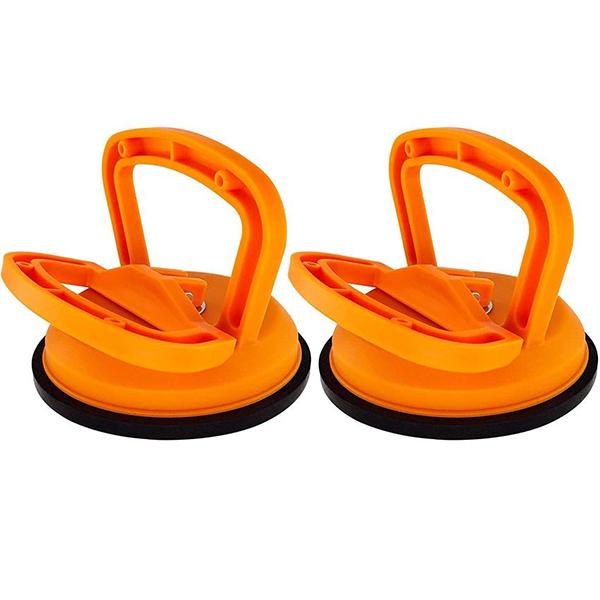 自動車ガラス固定、持ち運びなど板金整備時はもちろんガラス、タイルなどの移動持ち運びにも活躍用途は色々サクションカップ!!　2個のセット商品になります。重い物持ち上げる時、便利！ガラスなど運び難い物も、楽々！車のヘコみなどに！使用方法：吸着し...