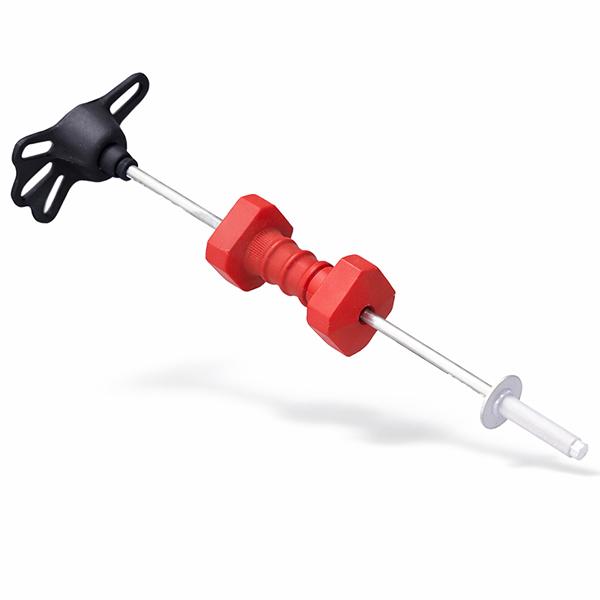 ドライブシャフトブーツやハブベアリング交換に使用するツールです。 ＦＦ車のフロントハブ、ＦＲ車のリアシャフト、軽自動車のドラムなどが、強力なスライドハンマーで簡単に抜き取りできます。 ４・５穴兼用ですので、ほとんどの車種に対応する 仕　様 ...