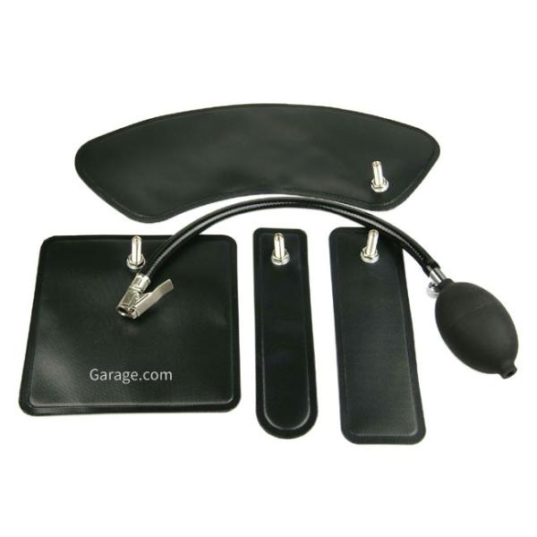 耐擦傷ビニル材料でできています。警察、消防、レスキュー隊、レッカードライバー、自動車ディーラに必須ツールです。お家のドア工事にも枠の細かい調整など手軽にできてしまいます。セット内容：エアーバッグx4pc、ポンプx1pc。■使用上の注意※１．...