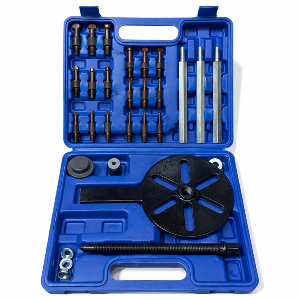 機能：このベアリング取り外し工具には、異なる形状やサイズのベアリングを取り外すための6つの異なるサイズのプーラーが含まれています。新たに3つのフックが追加され、分解が容易になり、より多くの異なるサイズのベアリングに対応できます。高品質な素材...