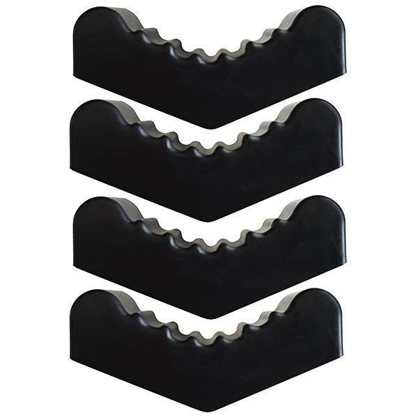 塗装やコーティングされたサスペンション部品を保護。車を持ち上げる際に追加のグリップを提供し、滑りを軽減して安定性を向上。ジャッキパッドを使用することで、フレームレールや溶接部分の曲がりを防止。最大耐荷重 3トン:重厚な構造と耐久性のあるゴム...