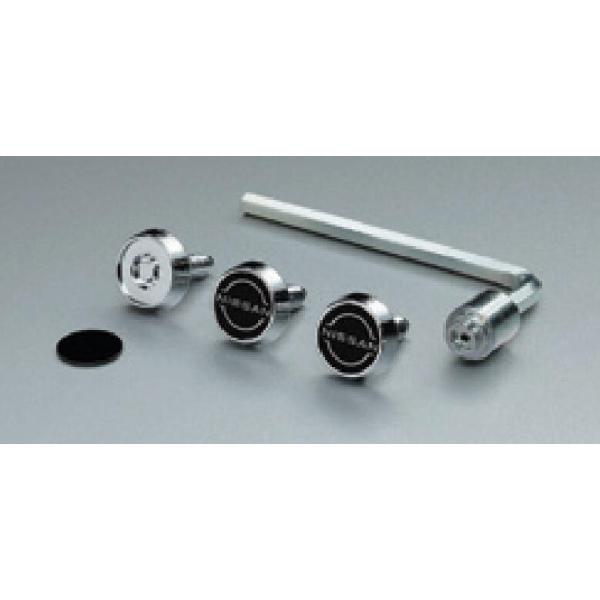 商品名：日産 アリア アクセサリーナンバープレートロック(Nissanブランドロゴステッカー付) ブランド名：日産 NISSAN  品番：K6231-8992A 商品説明：一般的なボルトよりも錆びにくくするため、光沢のあるクロームメッキを採...