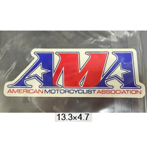AMA純正 ステッカー 正規品 AMA ●サイズ：画像に記載●周りの白い部分は透明です●返品・交換：不可■ご購入できても、完売の場合もありますので、ご了承下さい。