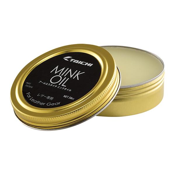 RSタイチ TAICHI MINK OIL ミンクオイル RSO016 革用 ワックス レザー革製品のメンテナンスに使用する固形オイルです。皮革本来の油分補給、しなやかさの保持に使います。　※初めてご使用される際は、目立たないところで薄く塗...
