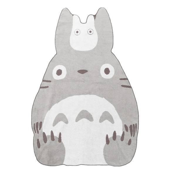 かわいいトトロと一緒に過ごせるタオルケットです。綿100%で肌に優しい。室内のお昼寝以外にも、ひざ掛けやビックサイズのタオルとしても使える。ドライブやレジャーでも大活躍♪肌触りと吸水性が良く、お手入れも簡単な綿100％。サイズ：約115×8...