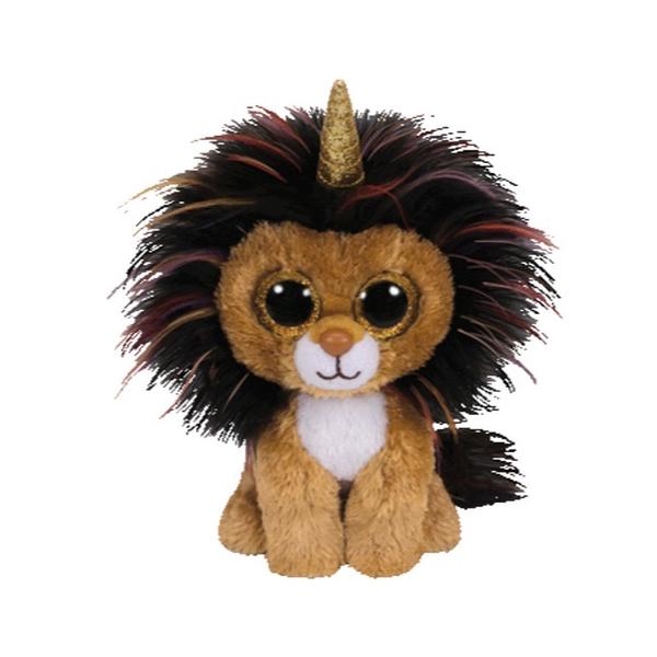 【BEANIE BOOS　ラムジー】フワフワのタテガミ♪角の付いたライオンName RAMSEY - lion with hornPOEM “I was a lion when I was born Then I magically gre...