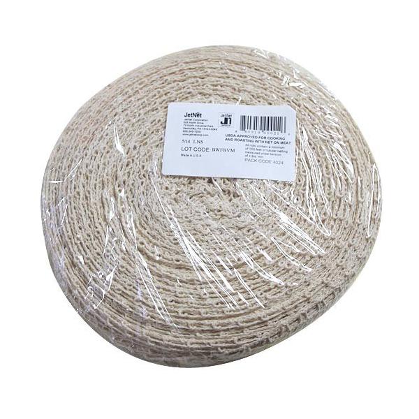 タコ糸を巻く手間要らず！さまざまな食材にフィットする伸縮性に富んだ料理用ネット。 燻製をはじめ、焼き豚や中太サイズ(60〜90mm程度）のソーセージ、焼豚など多様なレシピ・調理法にお使いいただける便利なミートネットです。■伸縮性に富んでいる...