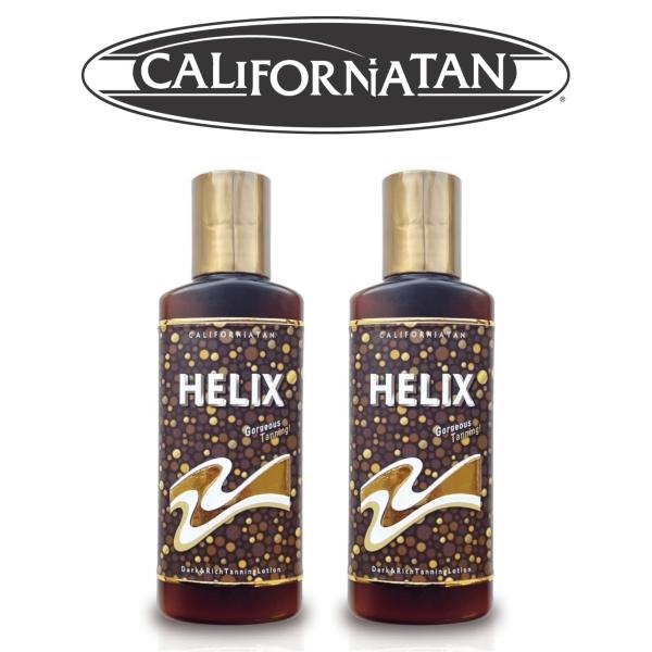 【商品名】カリフォルニアタン ヒーリックスX【内容量】130mL　2本セット【使用方法】日焼け前の清潔なお肌にむらなく塗ってください。屋外、屋内(日焼けサロン 等)ともにお使いいただけます。【商品の説明】肌をいたわりながら美しい日焼け色を追...