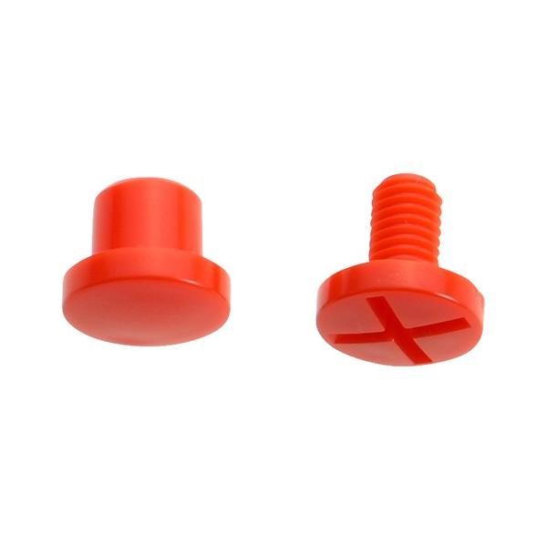 【特徴】ゴム太郎2段切用の交換ネジです。【用途】ゴム太郎2段切用交換ネジ。【仕様】●適合製品：ゴム太郎2段切り。●ネジ色：赤色。【サイズ】幅：18mm高さ：20mm奥行き：18mm重量：3g