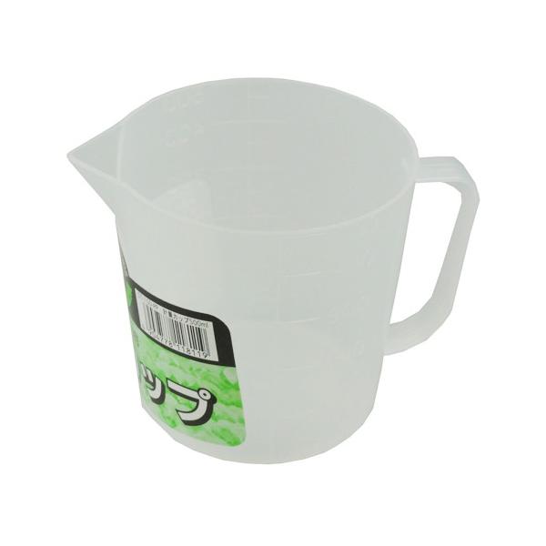 【特徴】液体肥料、液体殺虫剤、殺菌剤、除草剤、その他園芸用液体薬剤に適した計量カップです。【用途】計量カップ。【仕様】●容量：500ml。●サイズ：93×126×94mm。【材質】●PP。