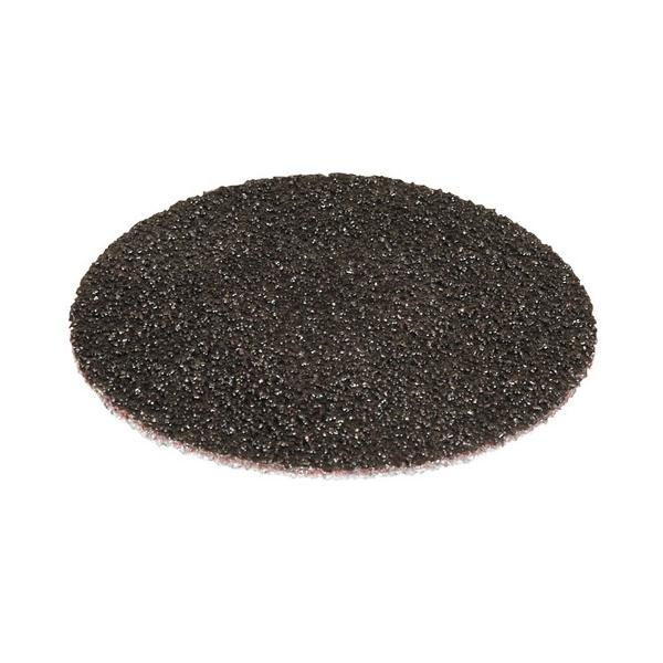 【特徴】非鉄用の砥粒ですばやく研磨します。【用途】ガラス、タイル、コンクリートの研磨。【仕様】●サイズ：直径50mm。●粒度：60。●最高使用回転数：12000rpm。●適用工具：ドリル・ディスクグラインダー・インパクトドライバー。