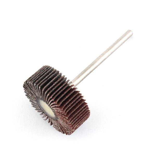 【特徴】木工、金工の丸面、角面、平面の研磨に最適です。【用途】木材の研削用サンドペーパー。【仕様】●サイズ：ペーパー部分・高さ10×径30mm。●シャフト径：3.0mm。●適合機種：No.28400・28473。●最高対応回転数：15000...