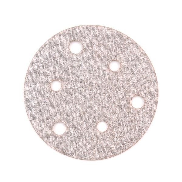 【特徴】特殊パターンコートにより優れた研削力と耐久性を実現しました。紙質アップで丈夫で長持ちです。表面処理にて目詰まりし難いです。マジック式にて取替え簡単です。【用途】エアーランダムサンダー径125穴あり用ペーパー。【仕様】●サイズ：径12...