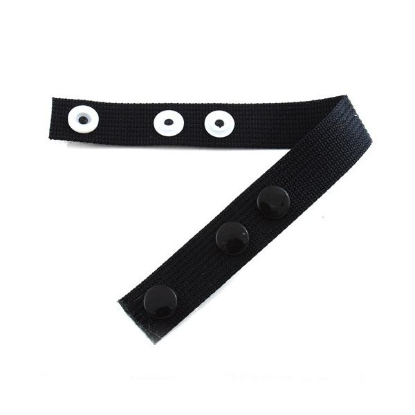 【特徴】ヘッドバンドに取り付けるずれ防止のバックテープです。【用途】ヘルメット用バックバンド。【仕様】●20mm幅。【材質】●綿。●取り付け部：樹脂製。【サイズ】幅：14mm高さ：220mm奥行き：2mm重量：19g