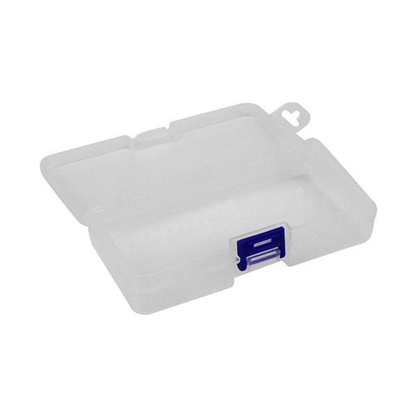 【特徴】ピタッと合体、ボックス同士が合体できるW機能付きです。蝶番・バックルはオール別部品を使用し、耐久性抜群です。仕切りのないフリータイプです。【用途】パーツ等小物類の収納。【仕様】●外寸：(L)140×(W)75×(H)27mm。●色：...