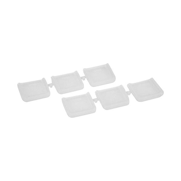 【特徴】スーパーピッチSP-2300用の仕切板です。小物類が混ざらない、仕切板ロック機能付きです。【用途】スーパーピッチSP-2300用仕切板。【仕様】●対応ケース：SP-2300。●色：クリア。●入数：6枚入。【材質】●ポリプロピレン。