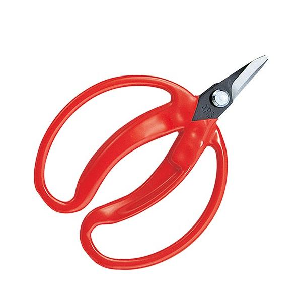 【特徴】丸い刃先は、デリケートな果物に傷がつきにくい設計です。刃先が短いので細かな作業を難無くこなします。【用途】みかんや果実の採収作業。【仕様】●全長：130mm。●刃長：24mm。●重量：65g。●曲刃。【材質】●刃：高炭素刃物鋼。●柄...