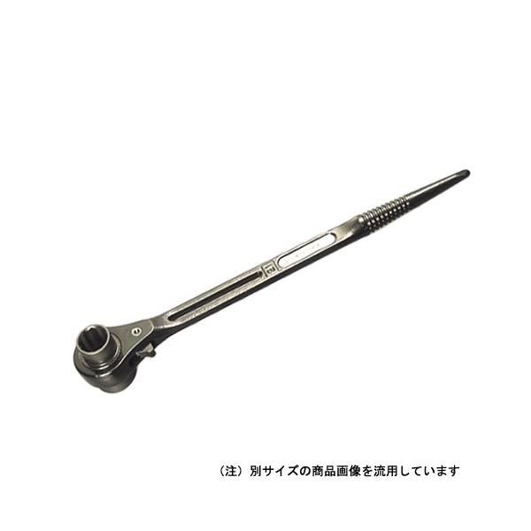 【特徴】カチオン電着塗装で、防錆効果が抜群です。特殊蓄光プレート付きで、暗い所でもよく見えます。安全ロープ取付スライド穴式で、作業時及びホルダーの出し入れがスムーズです。【用途】ボルト・ナットの締付け。【仕様】●呼び径：14×17mm。【サ...