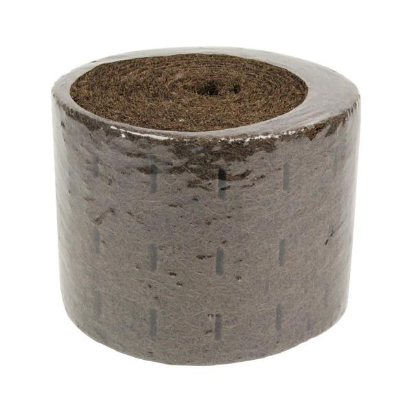 【特徴】天然シュロ繊維なので水に強く、環境にやさしいです。通気性がよいです。幹の太さに応じてはさみなどで簡単にカットできます。【用途】緑化樹用テープ。【仕様】●15cm×5m。