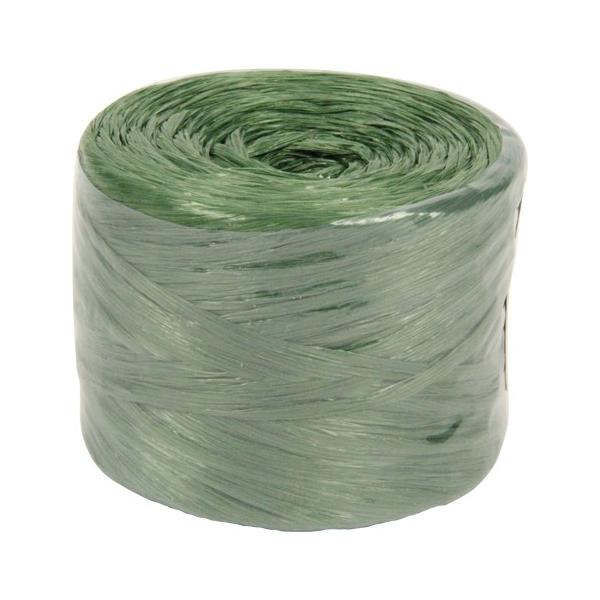 【特徴】およそ400mを必要な分だけカットして使用できます。【用途】つるもの・苗もの、植物や果実等の支柱への結束作業。【仕様】●長さ：約400m。●重量：約160g。【材質】●ポリプロピレン。