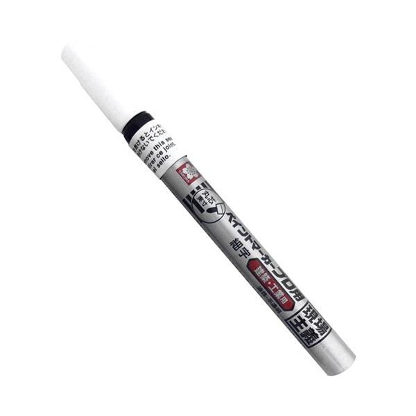 【特徴】ペン先の耐久性が高く摩耗しにくいので、長く使うことが出来ます。濃い色の上でも鮮やかに発色します。風雨や日光で筆跡が色あせしにくいので、屋外での使用も可能です。【用途】建築資材へのマークチェック・屋外備品へのマーキング。【仕様】●イン...