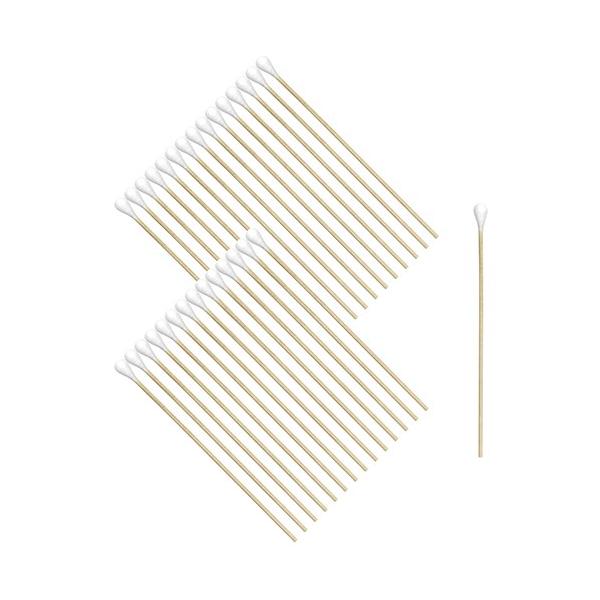 【特徴】プリンターなど、センサーが付属した精密機器の清掃作業にも使えます。プラモデル製作時の塗料の拭き取り・細かい部分への塗り作業にも便利です。耳かき綿棒に比べ、有機溶剤や水をつけても、綿球部分が硬く崩れしにくく、綿くずが出にくくなっていま...