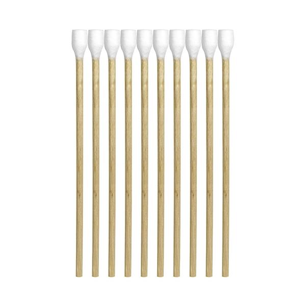 【特徴】プリンターなど、センサーが付属した精密機器の清掃作業にも使えます。プラモデル製作時の塗料の拭き取り・細かい部分への塗り作業にも便利です。耳かき綿棒に比べ、有機溶剤や水をつけても、綿球部分が硬く崩れしにくく、綿くずが出にくくなっていま...