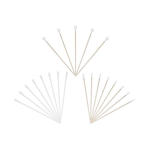 【特徴】耳かき綿棒に比べ、綿球が硬く、作業中に綿くずが出にくい仕様になっています。色々な形状・長さをセットにしたお試し用セットです。清掃作業以外にも、車・バイクなどのメンテナンスにも使用出来ます。プラモデル製作時の、塗料の塗り作業、余分な塗...