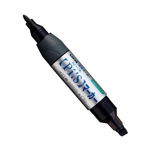 【特徴】速書きしてもかすれにくく、いろんな素材にスラスラ書けます。書き味ソフトで、いやな音がしないPET繊維芯を採用しています。すべりにくいラバーグリップです。ストラップ用フックが転がりを防止します。【用途】金属・ガラス・プラスチック・ゴム...