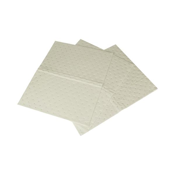 【特徴】重層構造に圧着されたポリプロピレンシートが優れた吸収性と高い保有性で吸収した油を保持します。中央にミシン目が入っているので半分にカットして使用も可能です。油専用吸着マットですので水はほとんど吸いません。ポリプロピレン製のオイルガード...