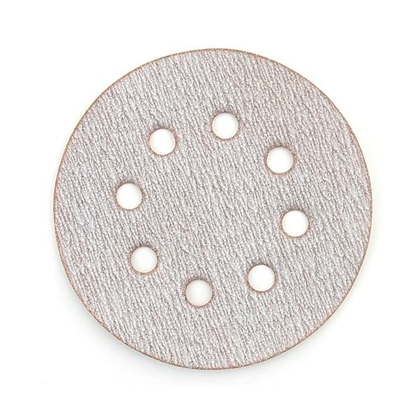 【特徴】特殊パターンコートにより優れた研削力と耐久性を実現しました。紙質アップで丈夫で長持ちです。表面処理にて目詰まりし難いです。マジック式にて取替え簡単です。【用途】ランダムサンダー125用ペーパー。【仕様】●サイズ：直径125mm。●粒...