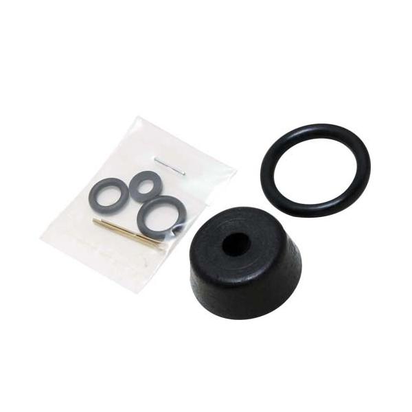 【特徴】柄杓型噴霧器1.2L用のパッキンのセットです。【用途】噴霧器パーツ。【仕様】●1.2L用。●セット内容1：弁パッキン・噴口キャップOリング・コックOリング。●セット内容2：注入口ふたパッキン・中座金・ワリピン・ワンゴム。【サイズ】幅...